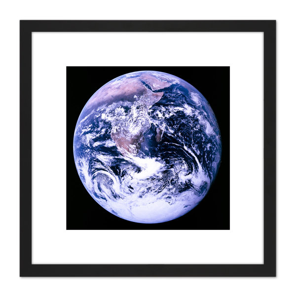 Metro Lane Space NASA Earth Apollo 17 Blue Marble Photograph ...