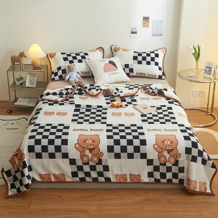 Zoomie Kids Arnsten Milk Fleece Blanket | Wayfair.co.uk