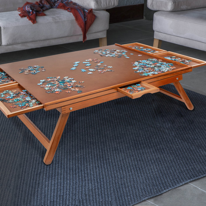 Jumbl Jigsaw Puzzle Table & Reviews | Wayfair