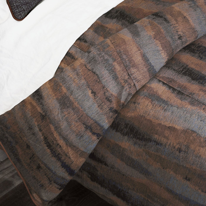 Eastern Accents Rocco Abstract Woven Hand-Tacked Comforter | Wayfair