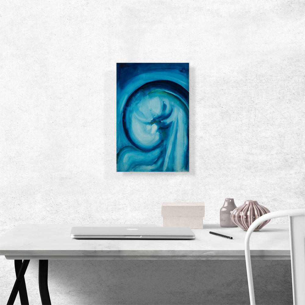 ARTCANVAS Blue II 1916 by - Wrapped Canvas Painting | Wayfair