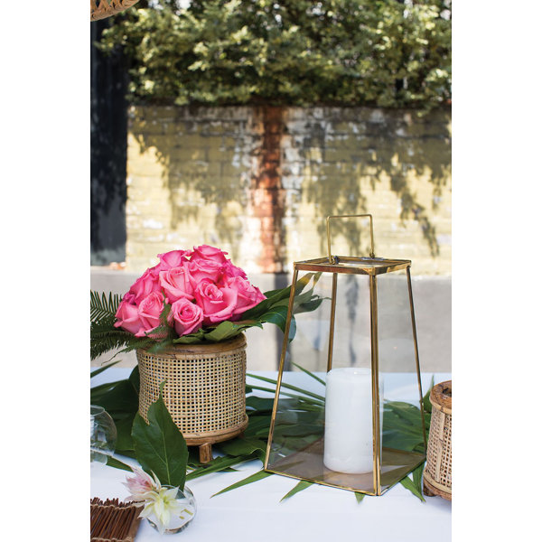 AllModern Metal Table Top Lantern | Wayfair