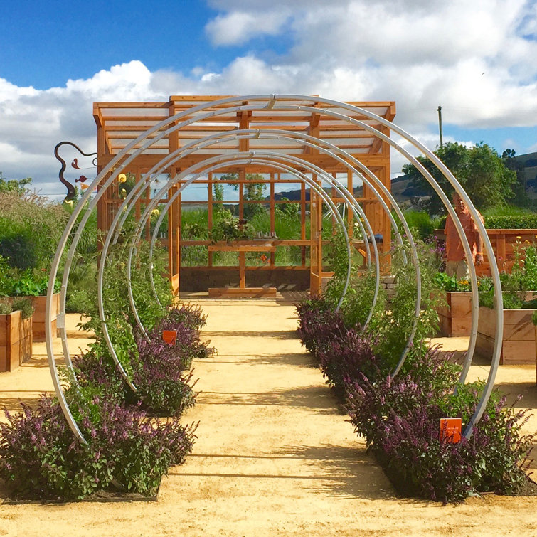 TerraTrellis Gracie Modern Steel Arbour & Reviews - Wayfair Canada