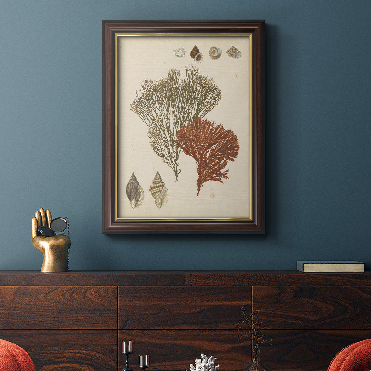 Dovecove Coastal Relic IV - Picture Frame Painting on Canvas | Wayfair