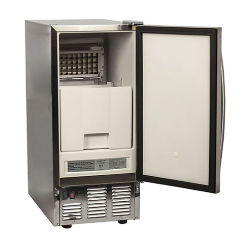 Edgestar Outdoor Party 50 Lb. lb. Daily Production Cube Clear Ice ...