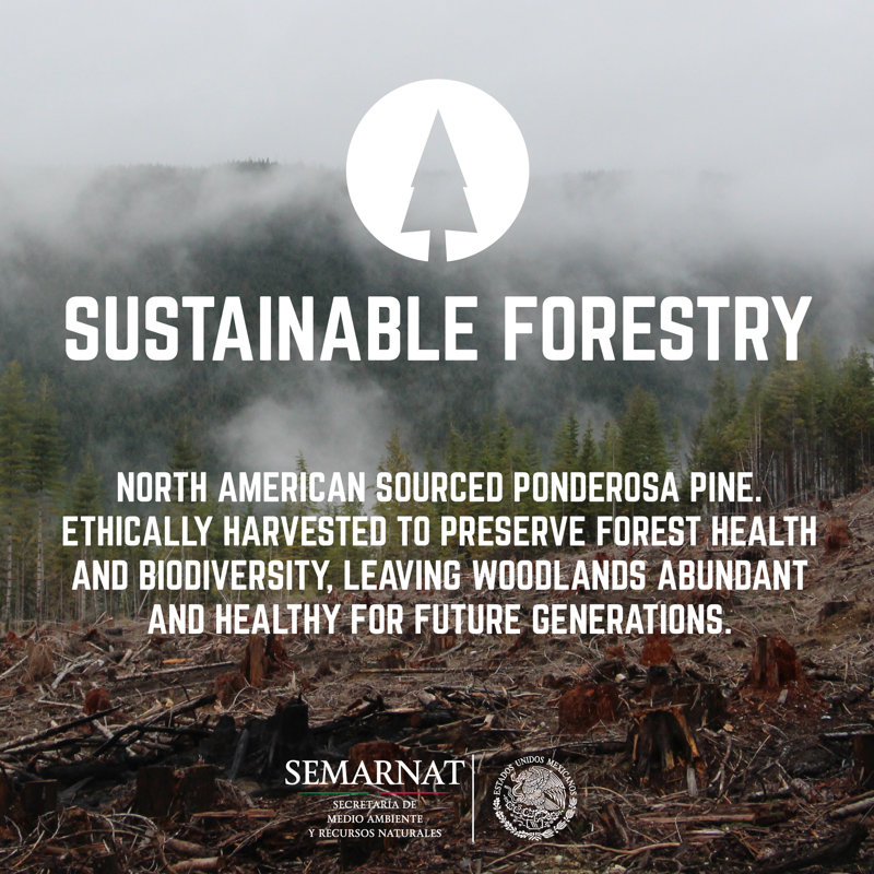 Pipe Decor 60 In. X 36 In. X 29.25 In. Wood Dining Table With ...