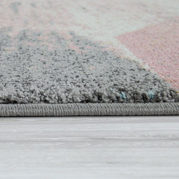 Trent Austin Design® Mcglade Performance Pink/Cream Rug & Reviews | Wayfair