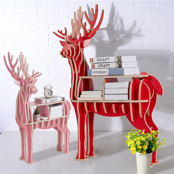 The Seasonal Aisle Mitzi 142cm H X 110cm W Solid Wood Bamboo Animals ...