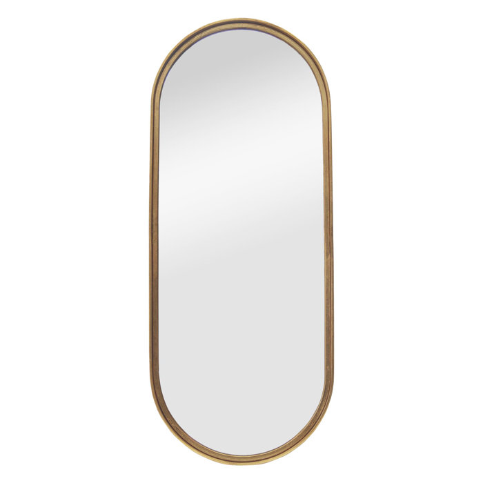 Mercer41 Jermond Oval Metal Wall Mirror | Wayfair