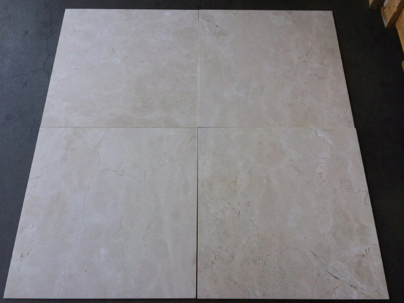 Stone & Tile Shoppe, Inc. 18" x 18" Marble Marble Look Wall & Floor ...