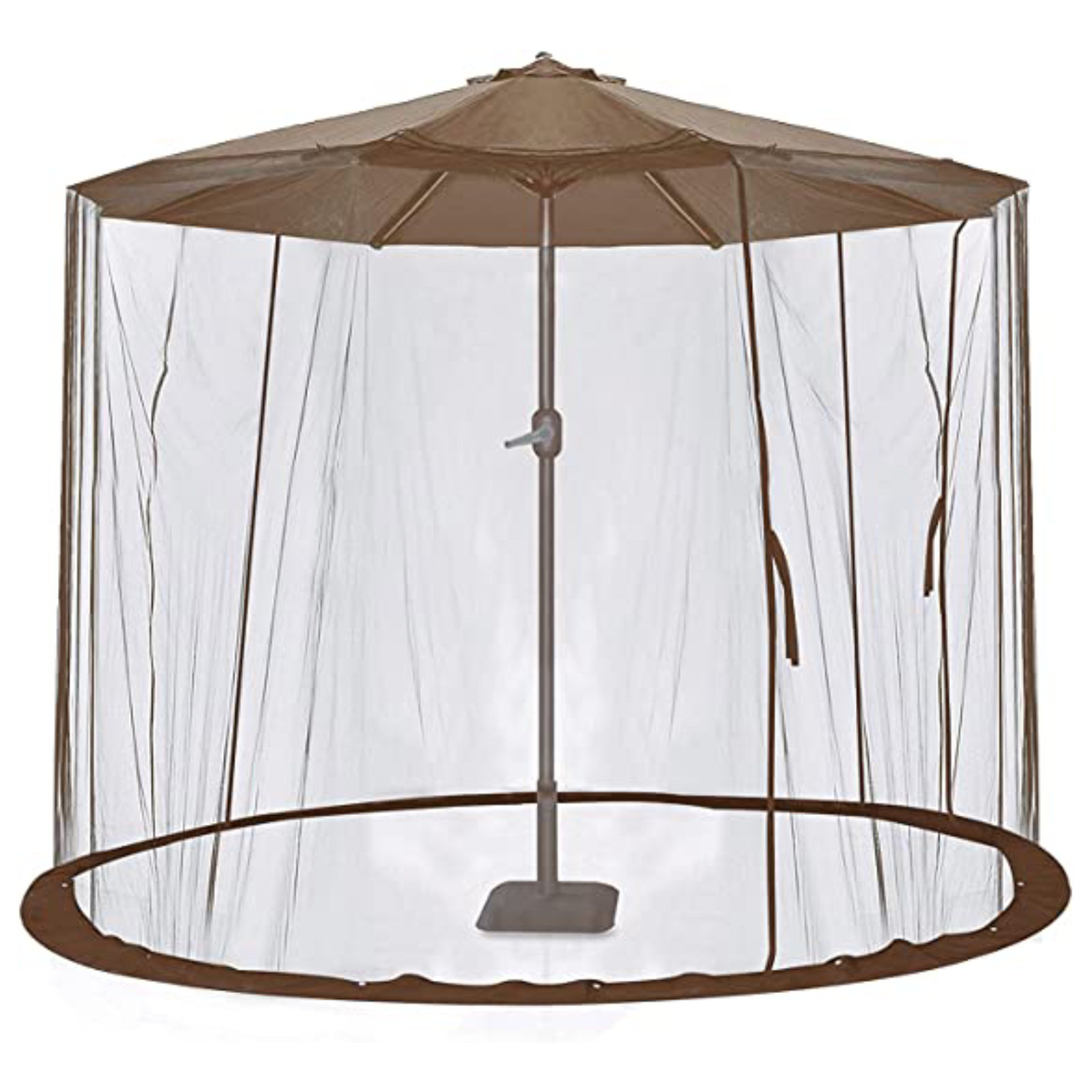 Artudatech Patio Umbrella Screen With Zipper Door | Wayfair