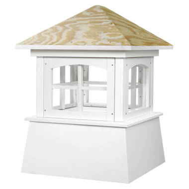 YardCraft Select Series Rectangle Vinyl Cupola | Wayfair
