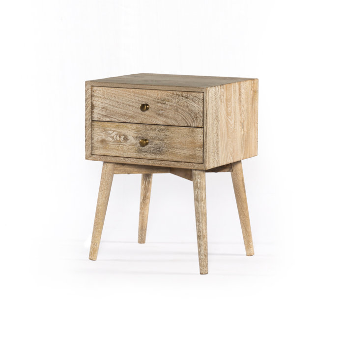 Wildon Home® Mango Wood Nightstand | Wayfair
