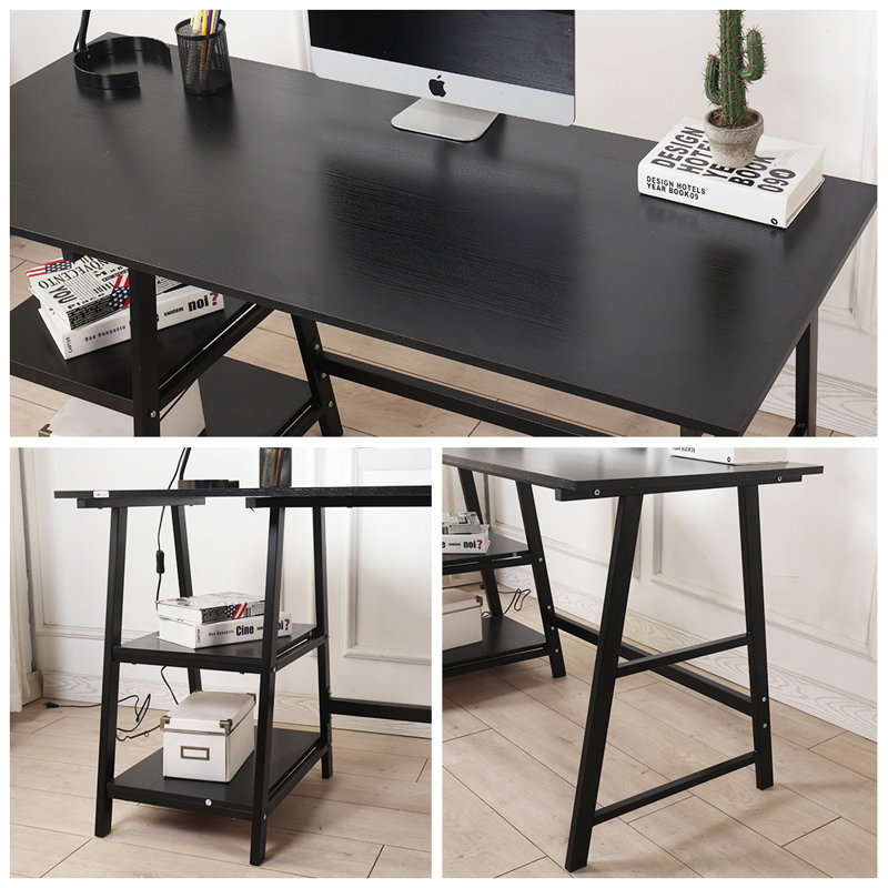 Orren Ellis Kayne Desk & Reviews | Wayfair