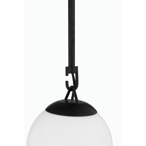 George Oliver Ison 1 - Light Single Globe Pendant | Wayfair