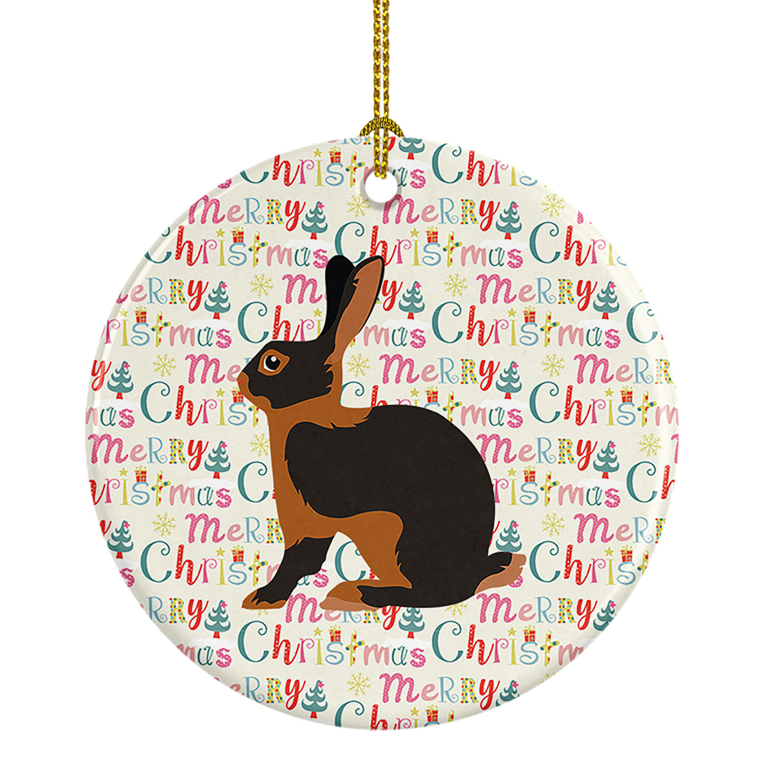 The Holiday Aisle® Rabbit Hanging Figurine Ornament | Wayfair