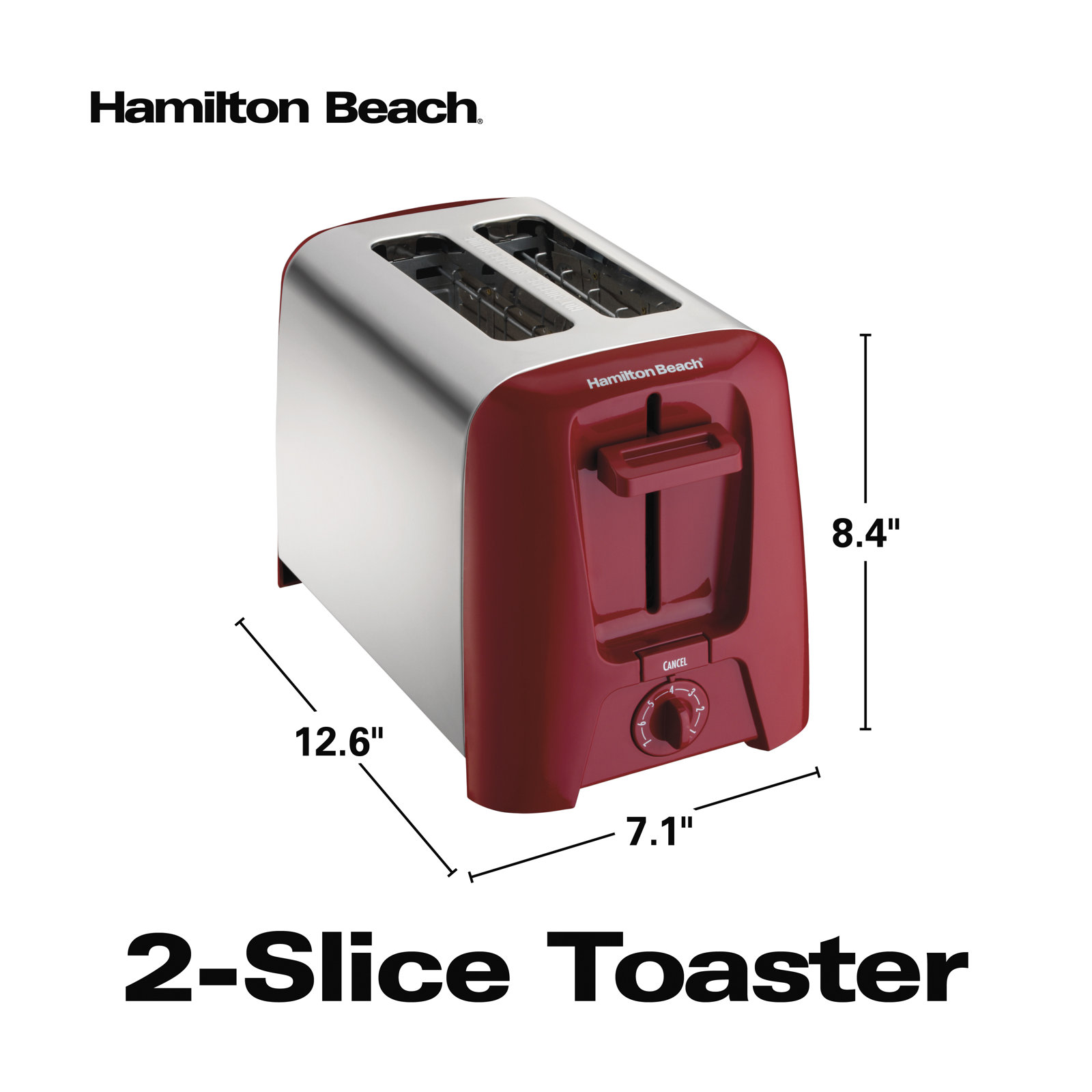 Hamilton Beach 2 Slice Toaster Model 22623 at Myron Moses blog