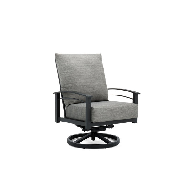 Winston Stanford Cushion High Back Swivel Rocker Lounge Chair | Wayfair