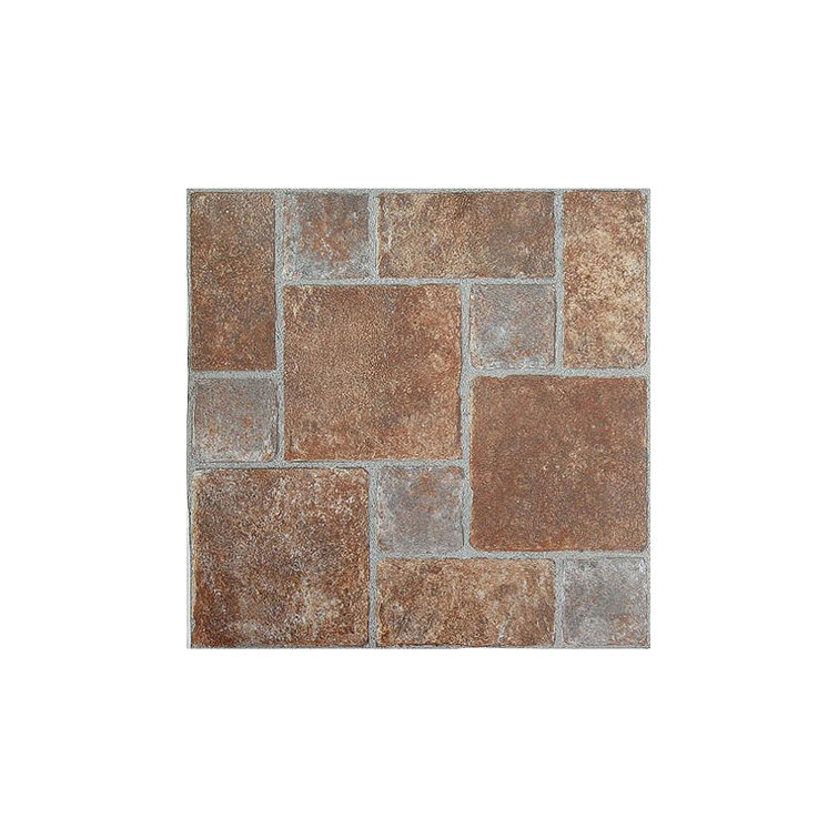WovenTrends Brick Pavers 12" x 12" x 1.2mm Vinyl Tile | Wayfair