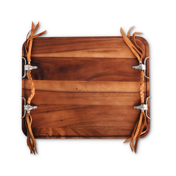 Vagabond House Western Solid Wood Tray | Wayfair