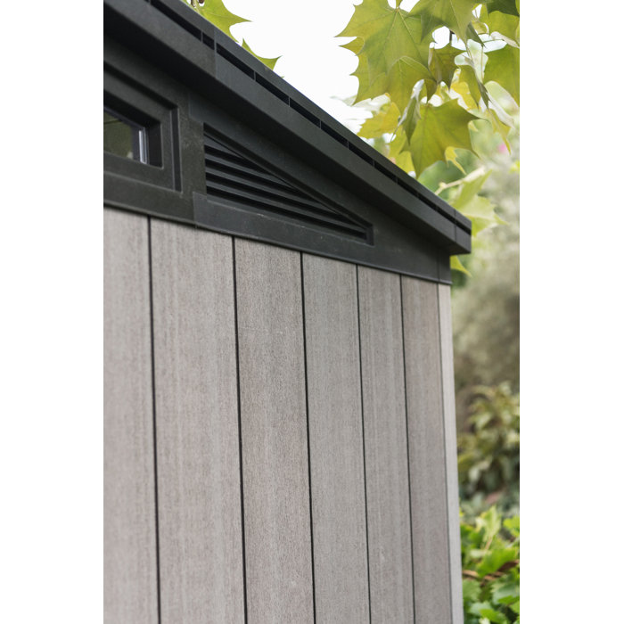Keter Artisan 9 x 7 Modern and Elegant Storage Shed Made Of Extremely ...