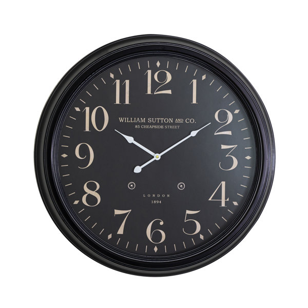 Lark Manor Allana-Jo Metal Wall Clock & Reviews | Wayfair