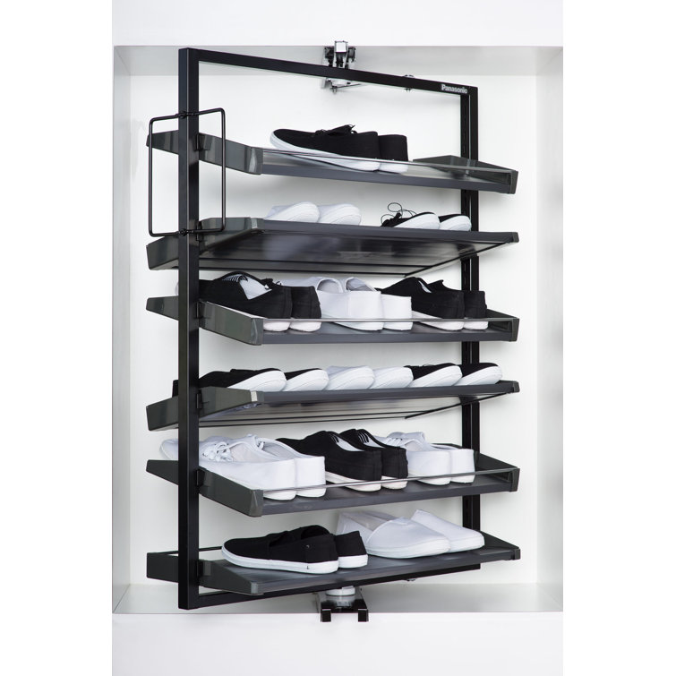 Richelieu 24 Pair Revolving Shoe Rack | Wayfair