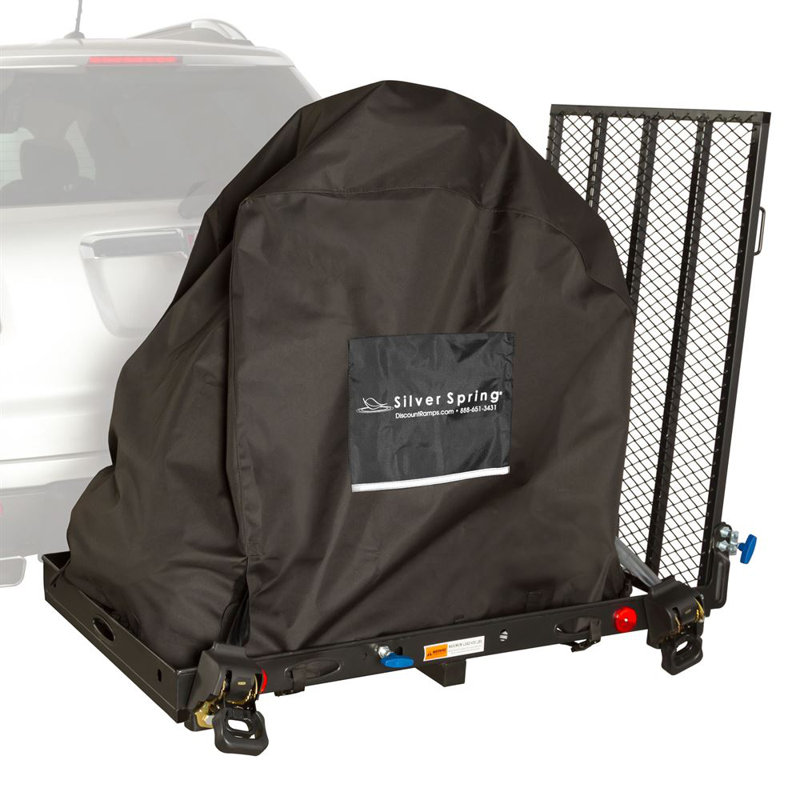 Silver Spring Hitch Powerchair Carrier Essential Travel + Cover ...