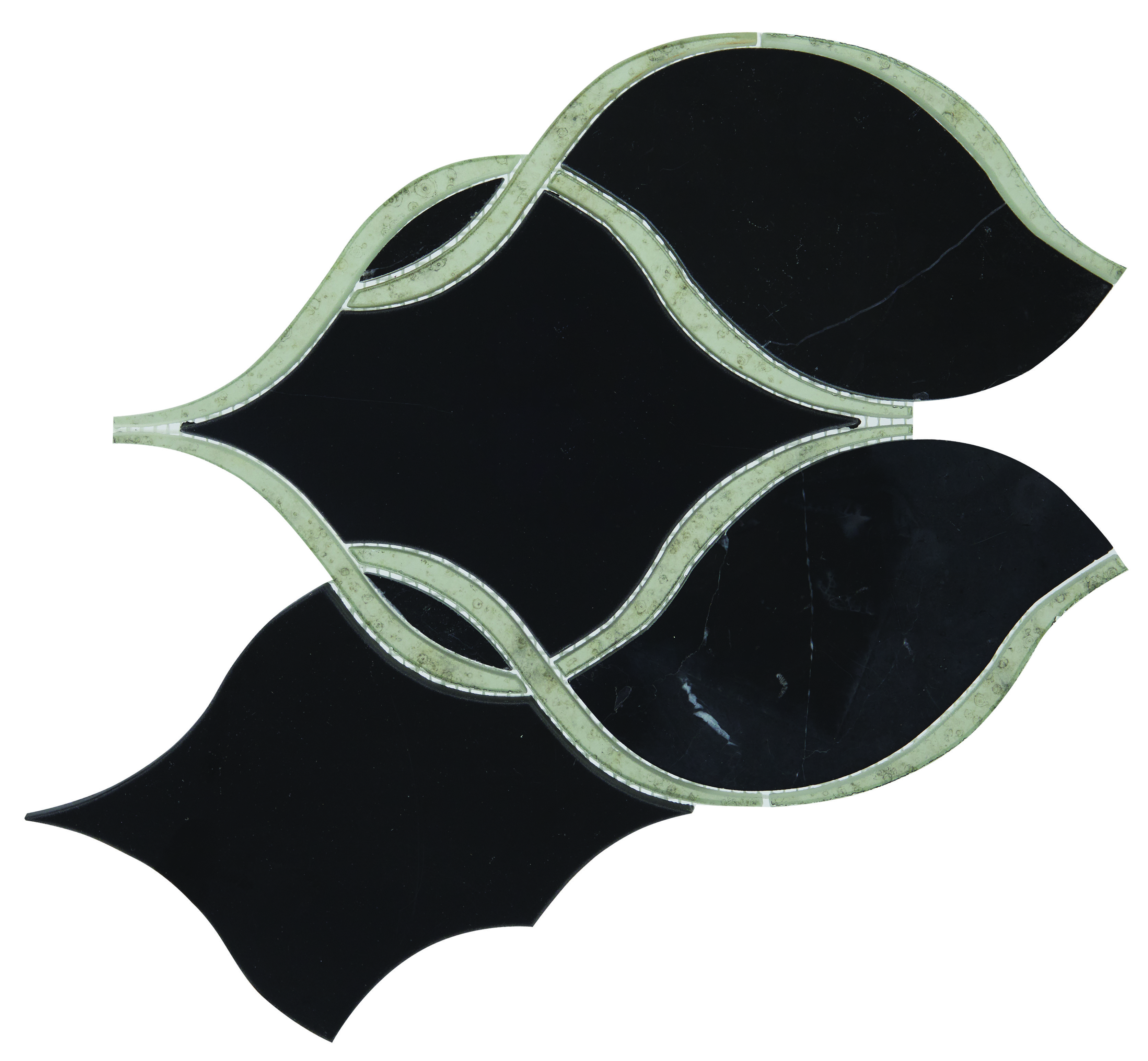 Daltile Natural Stone Arabesque Mosaic Tile | Wayfair