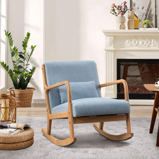 Wayfair | Blue Rocking Chairs You'll Love in 2023