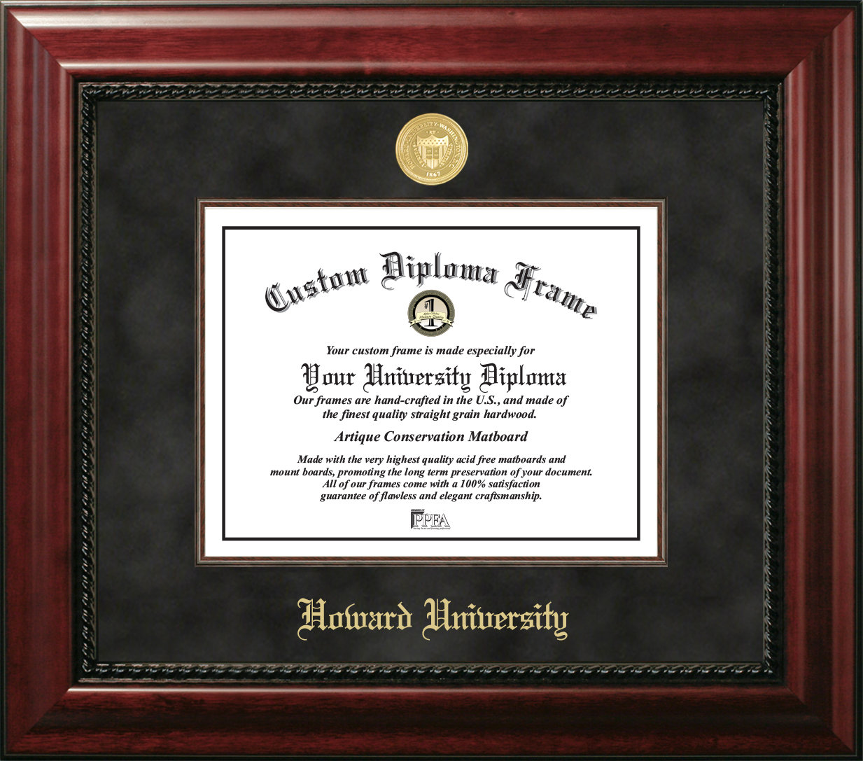 Campus Images Howard University Executive Diploma Picture Frame | Wayfair