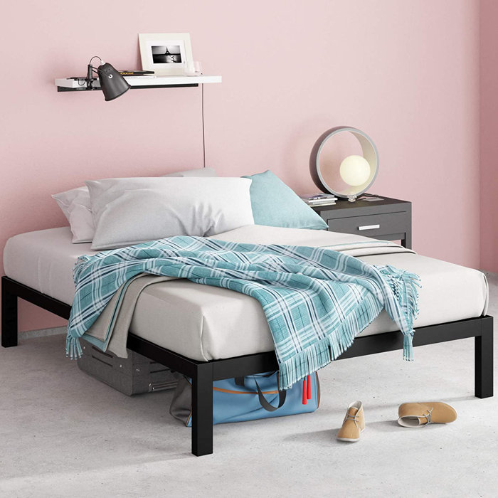 Alwyn Home 10'' Steel Bed Frame & Reviews | Wayfair