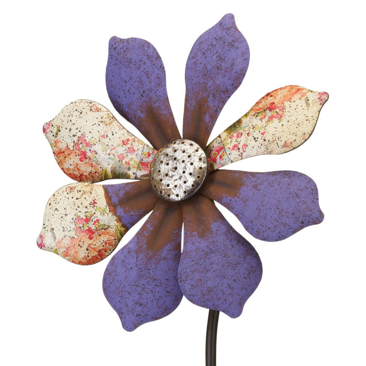 Regal Art & Gift Rustic Flower Wind Spinner | Wayfair
