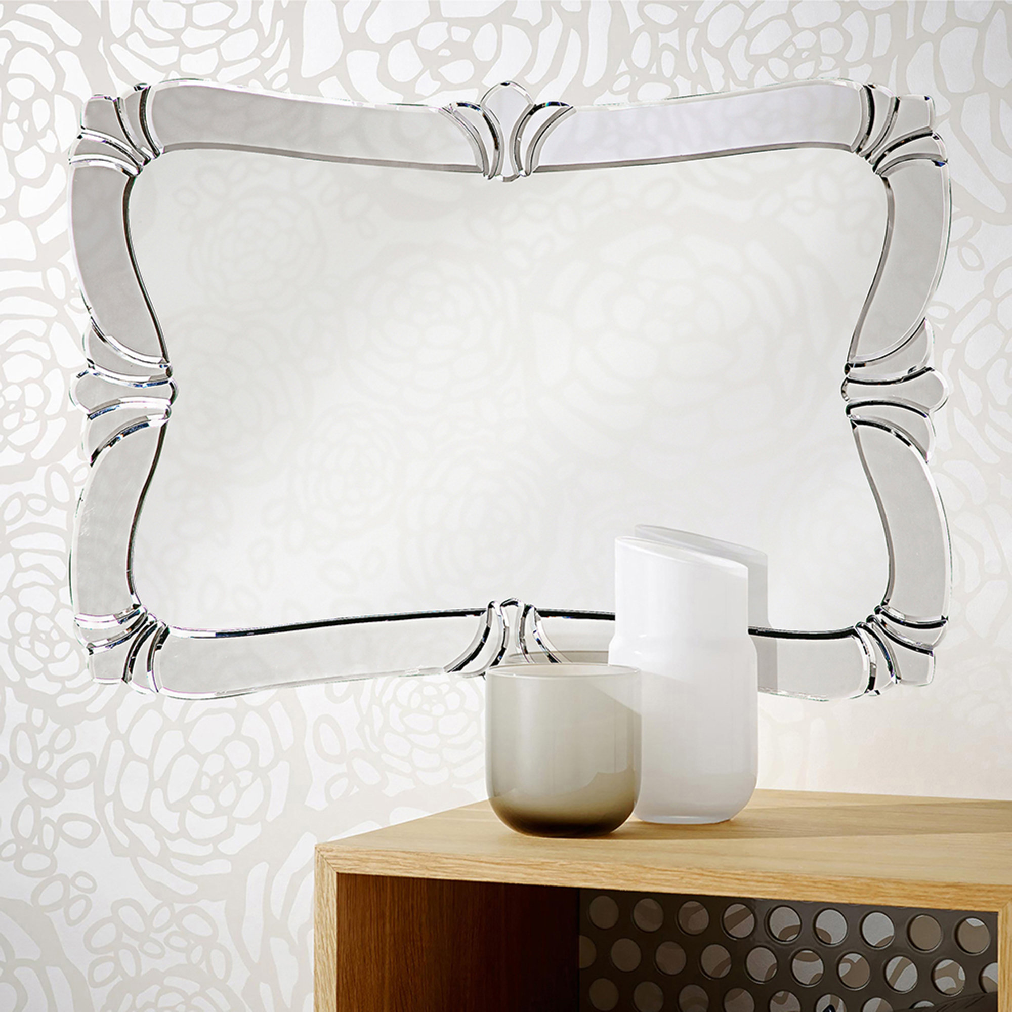 Rosdorf Park Rectangle Glass Wall Mirror & Reviews | Wayfair