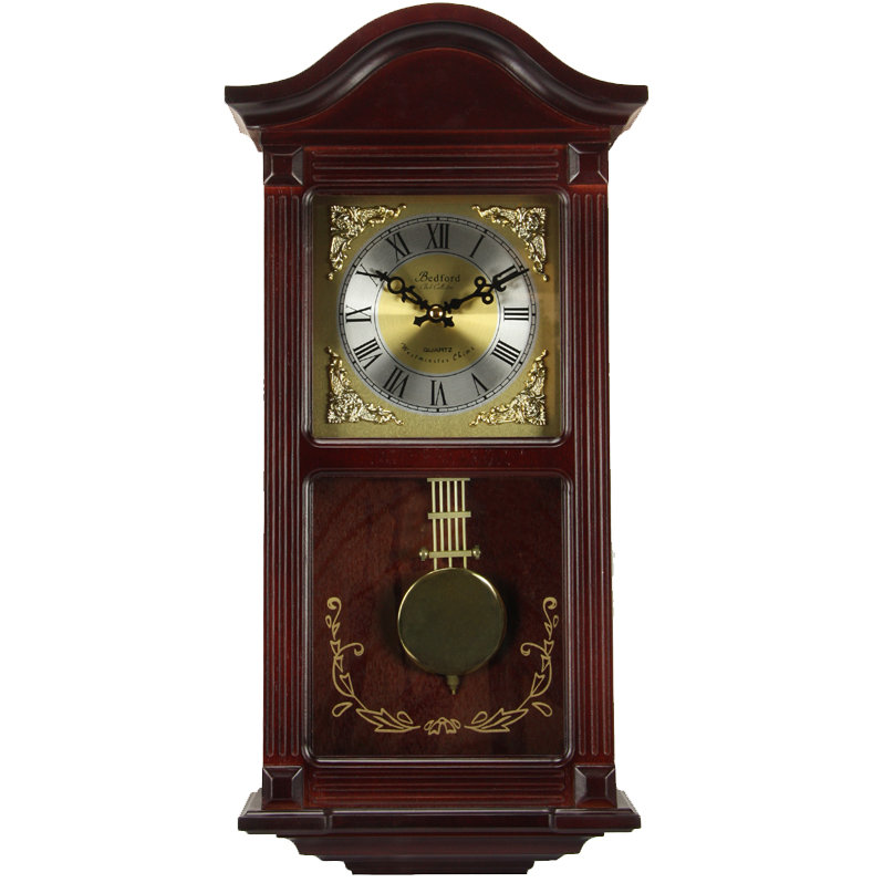 Astoria Grand Wood Wall Clock & Reviews | Wayfair