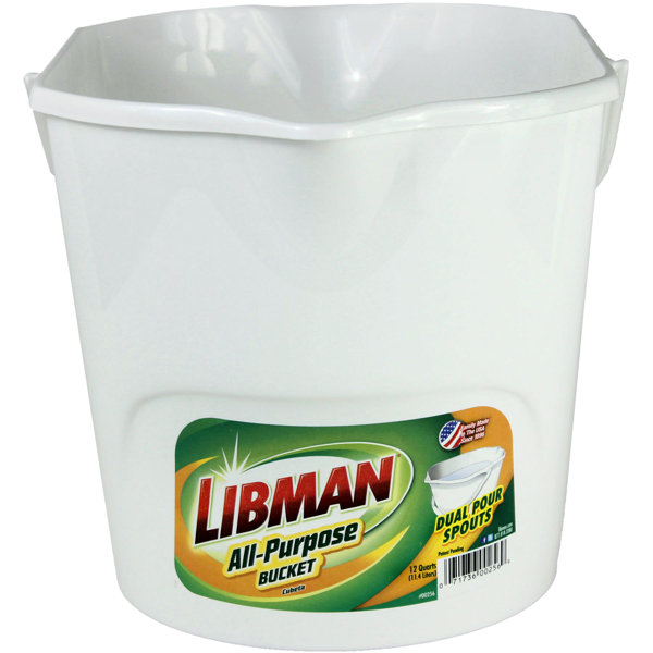 Libman 3 Gallon Plastic All Purpose Bucket & Reviews | Wayfair