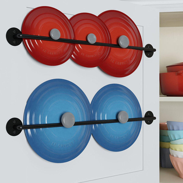 Prep & Savour Wall Mounted Pot Rack & Reviews | Wayfair