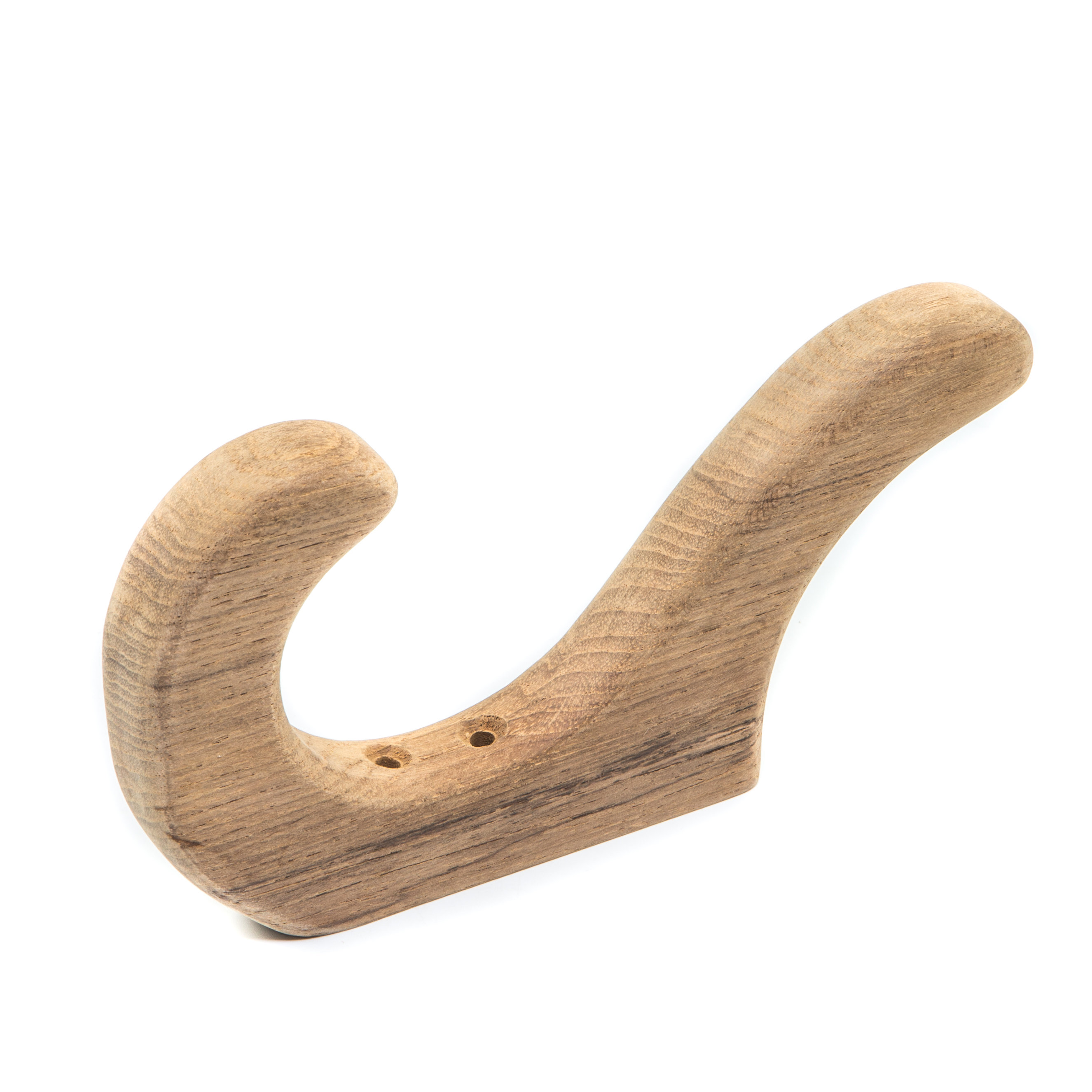 Madison Bay Trading Company 0.875'' Wide Solid Wood 2 - Hook Wall Hook ...