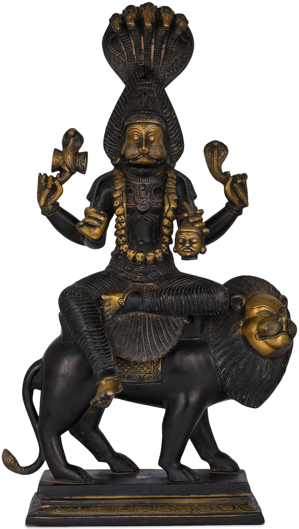 Exotic India Sri Maha Pratyangira Devi: The Goddess To Counter Black ...