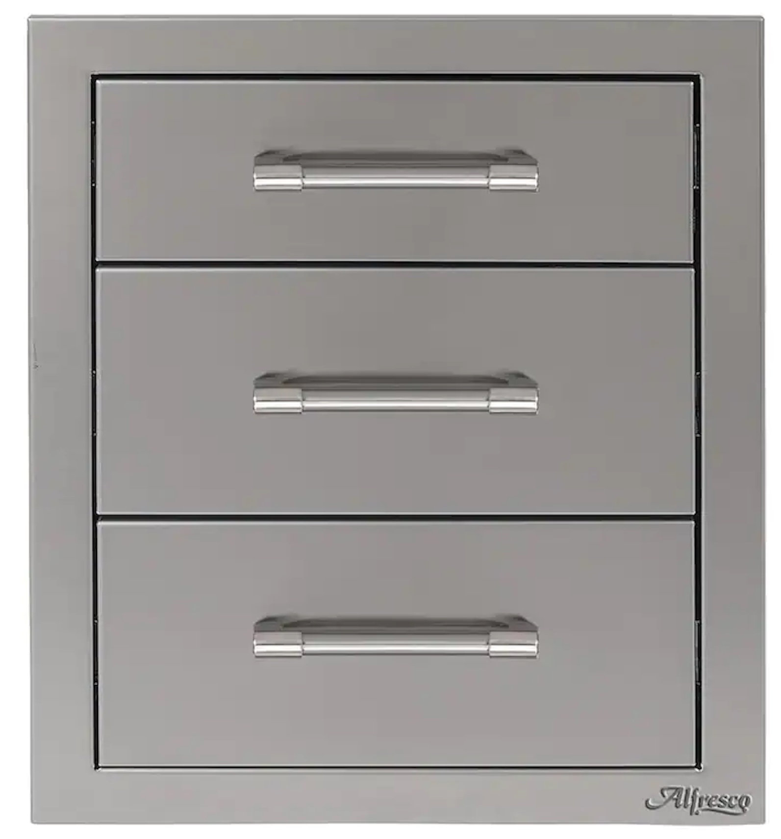 Alfresco 17 Inch Three Drawer Storage | Wayfair