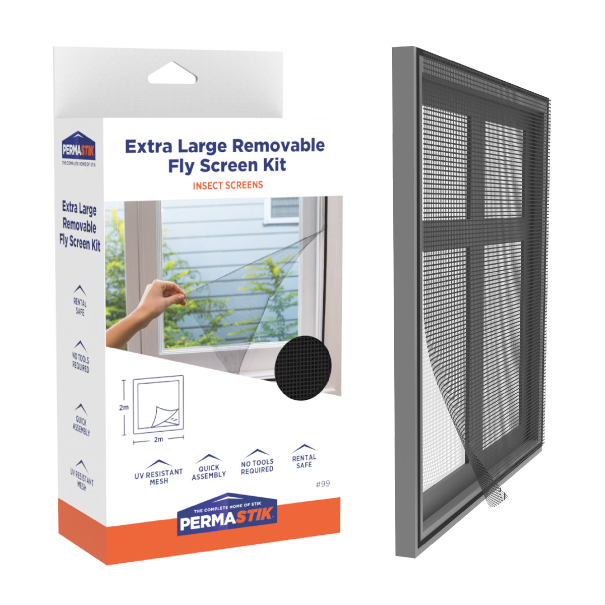 Permastik Removable Insect Screen & Reviews | Wayfair