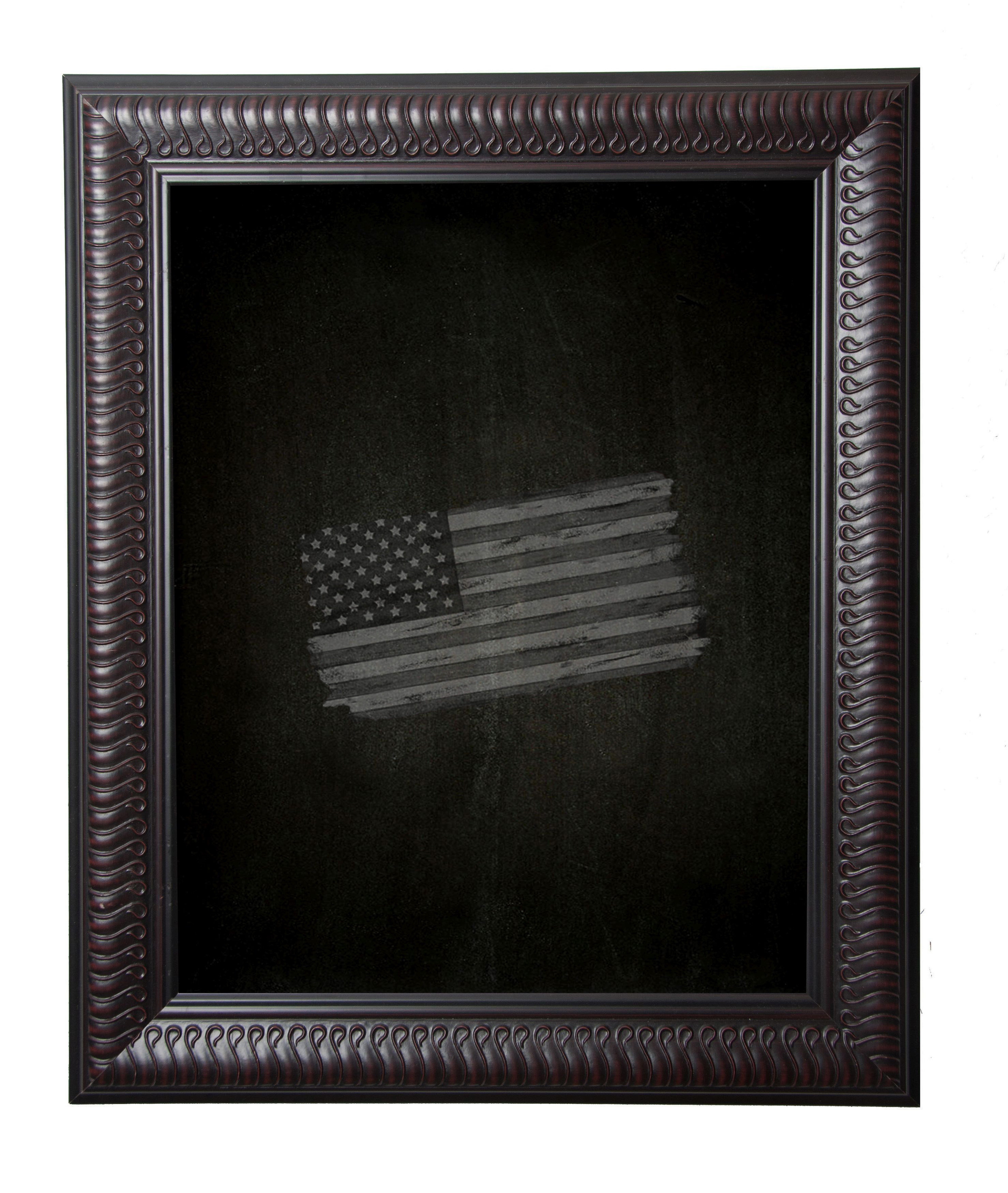 Astoria Grand Royal Curve Wall Mounted Chalkboard | Wayfair