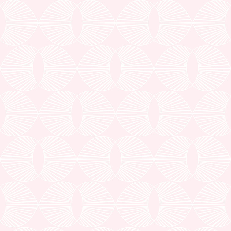 Mitchell Black Lomé Geometric Wallpaper | Wayfair