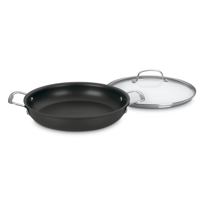 Cuisinart 12" Non-Stick Frying Pan With Lid & Reviews | Birch Lane