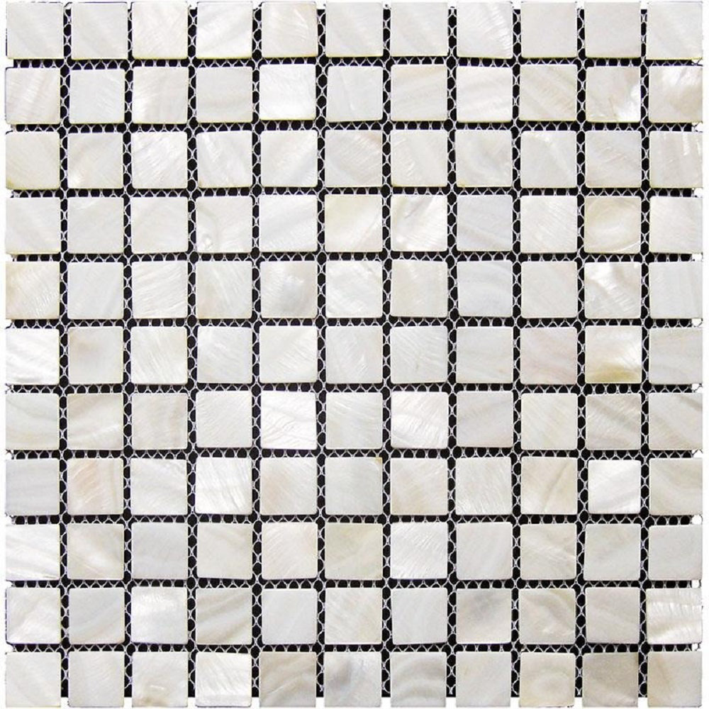 Tile Club 11" x 11" Seashell Grid Mosaic Wall & Floor Tile | Wayfair