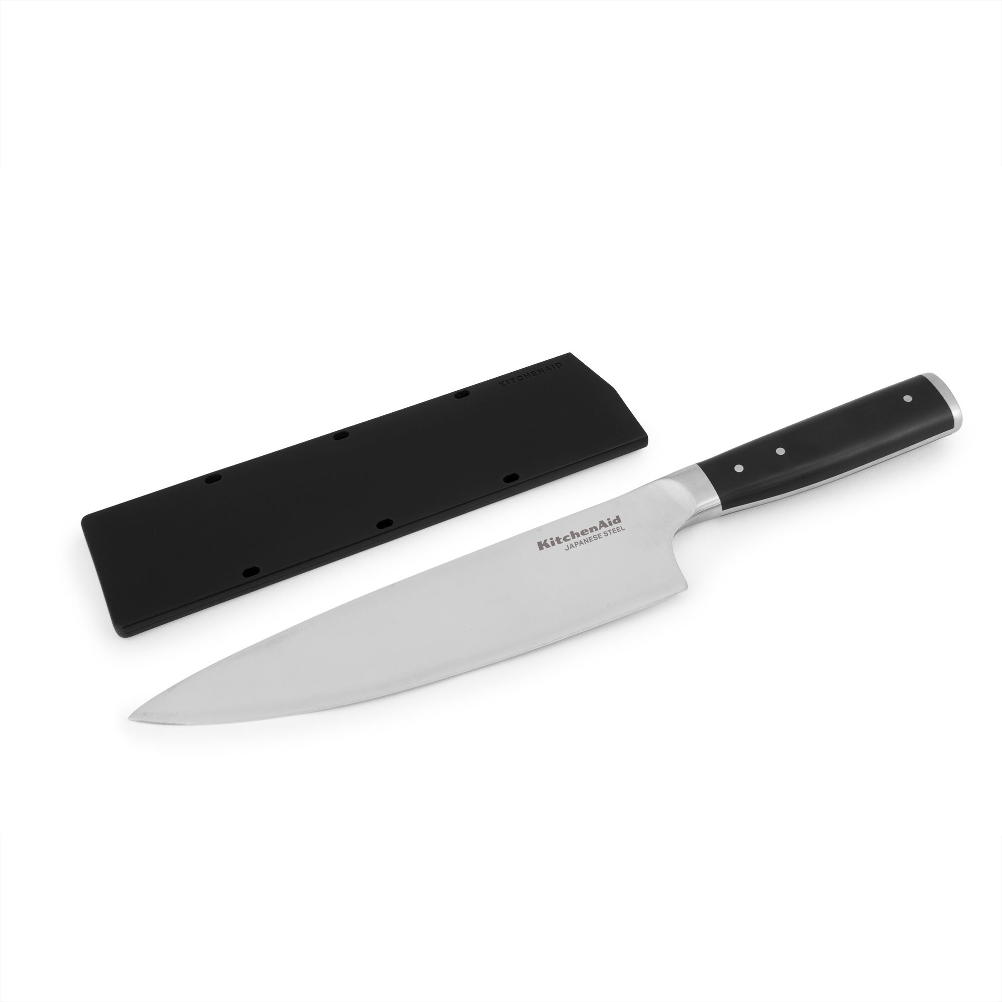 KitchenAid Gourmet Forged Triple Rivet Chef Knife with Custom-Fit Blade ...