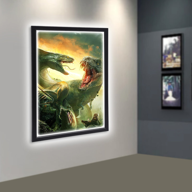 Latitude Run® Echoe Metal Picture Poster Frame With LED Light | Wayfair