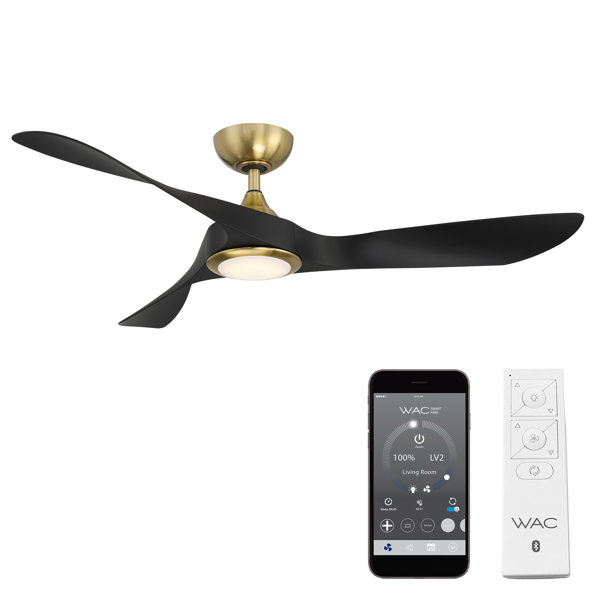 WAC Limited Fans Swirl 54'' Ceiling Fan with LED Lights & Reviews | Wayfair
