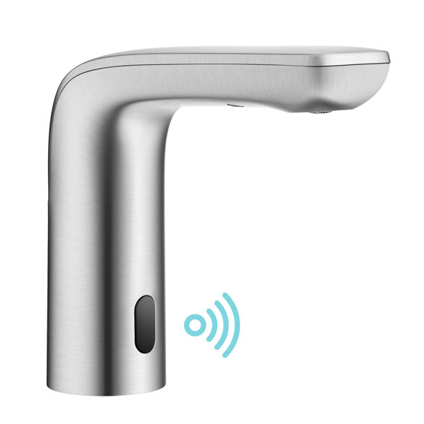 Kraus Indy Touchless Sensor Bathroom Faucet In Spot-Free Stainless ...