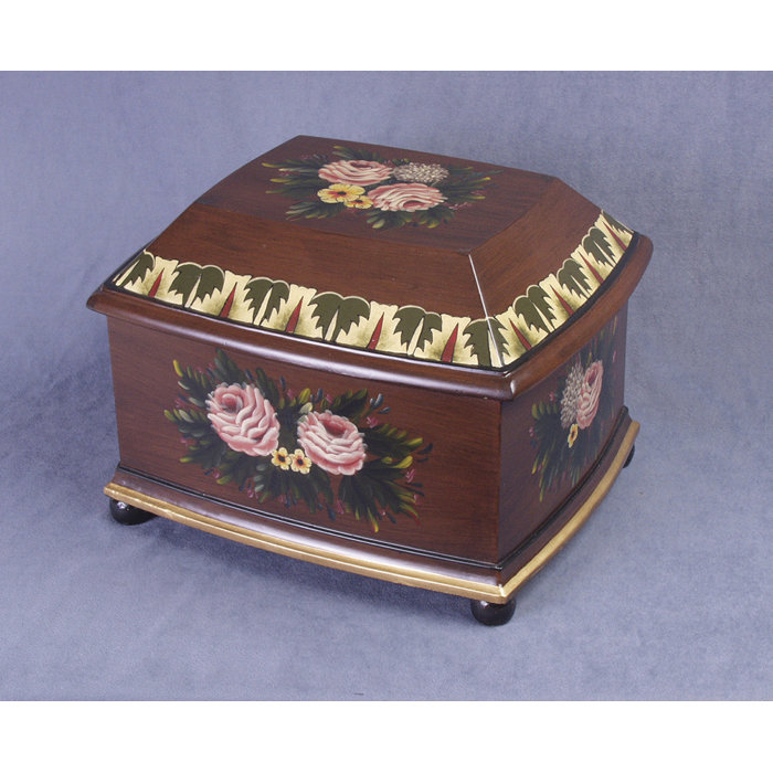 AA Importing Floral Decorative Box | Wayfair